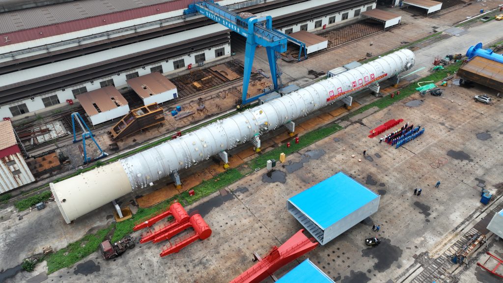 Daming Manufacturing | Wanhua Chemical Ethylene Distillation Tower and ...